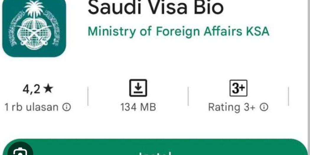 Cara Input Biometrik Via Aplikasi Saudi Visa Bio - Mutiara Haji